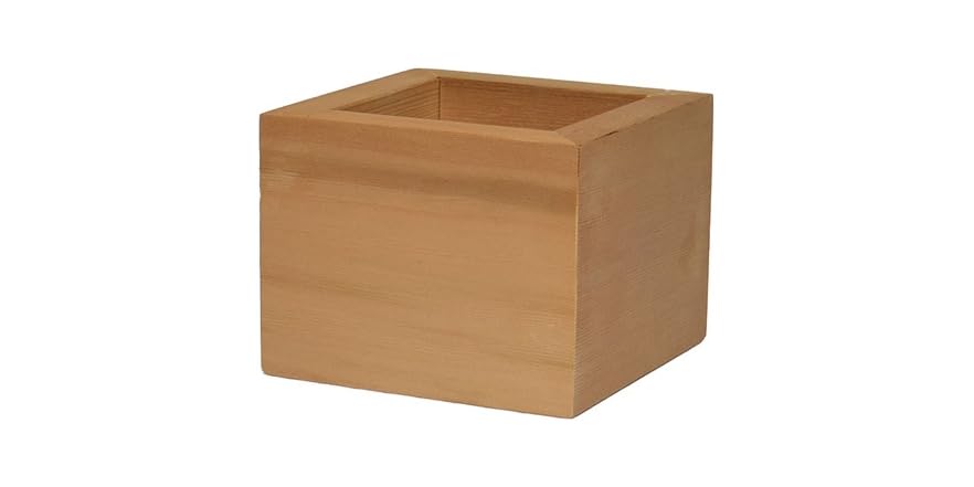 Cedar Table Top Planter Box 4 x 4 (2-pack)