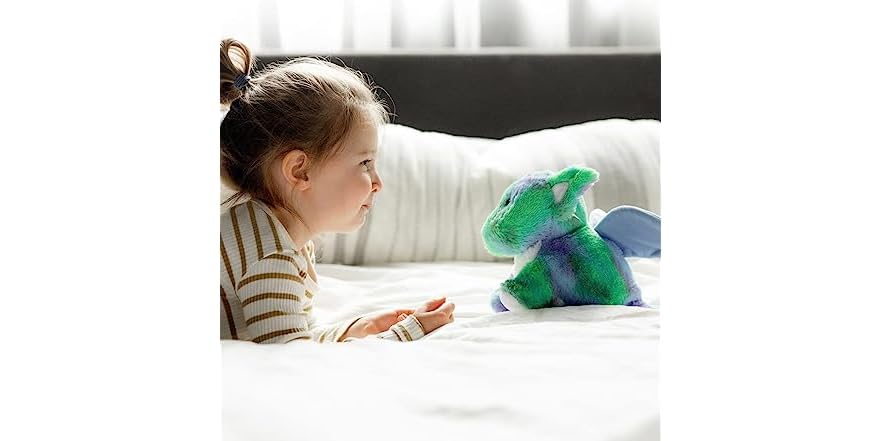 Intelex Warmies Microwavable Dragon Plush 13"