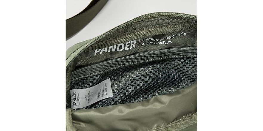 Pander Waterproof Fanny Pack 2 Pack