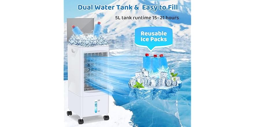 1.45 Gal Evaporative Air Cooler (Open Box)