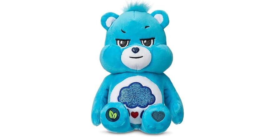 Care Bears 9" Plush (Glitter Belly) - Grumpy