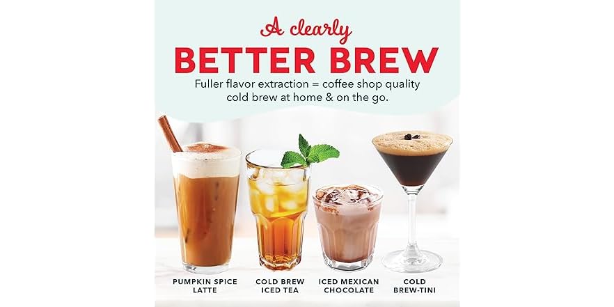 DASH Brew2Go™ Portable Cold Brew System