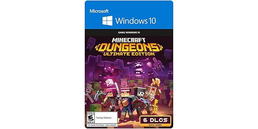 [Digital Code] Minecraft Dungeons: Ultimate Edition
