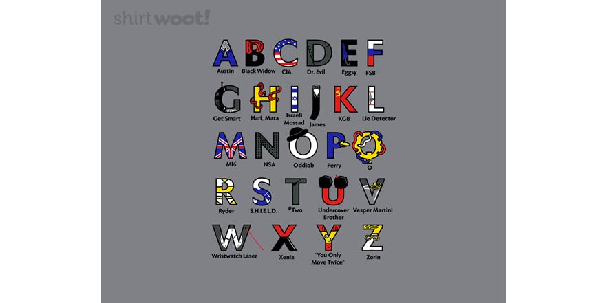 Spy Alphabet