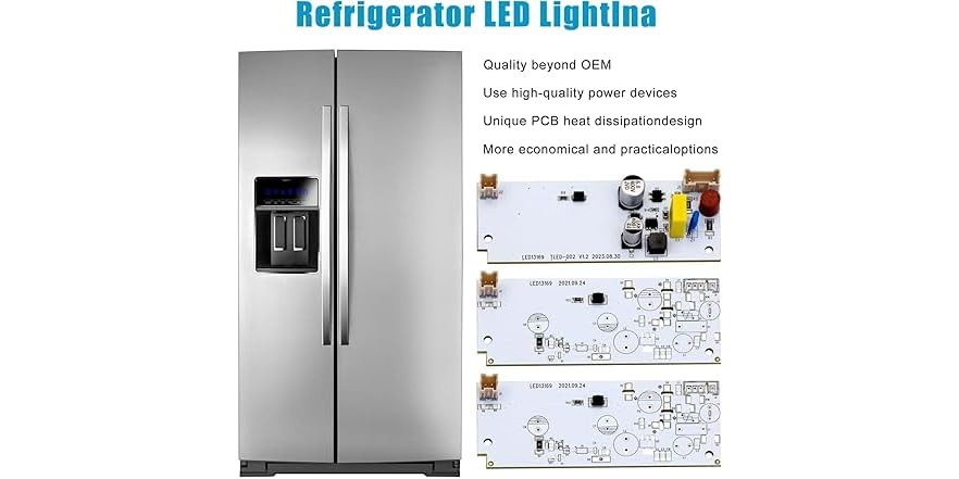 Refrigerator Freezer LED Light & Driver
