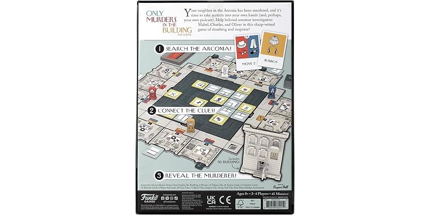 Only Murders Building Board Game