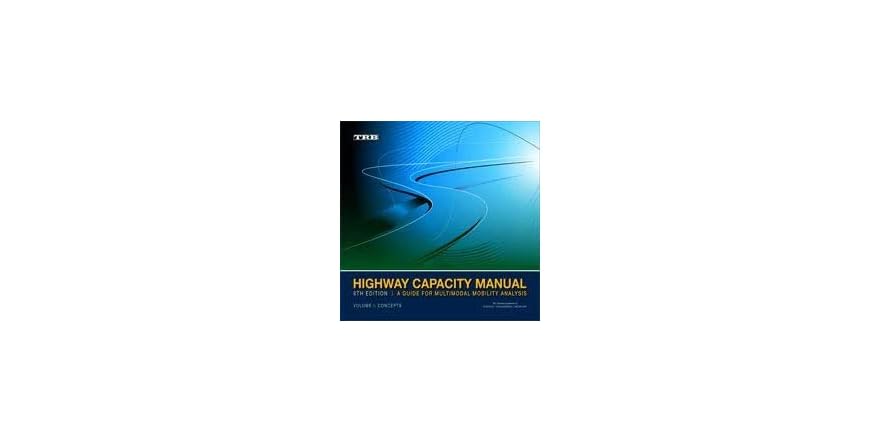 Highway Capacity Manual 6th Edition