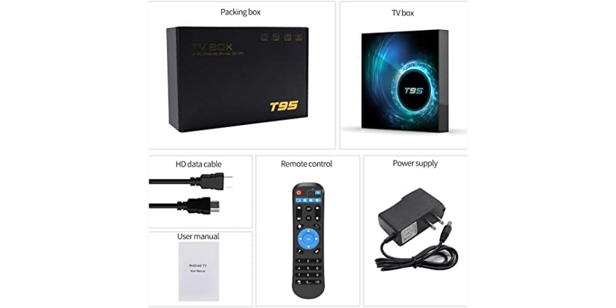 T95 Android 10.0 TV Box