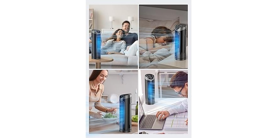 Grelife 13'' tower fan