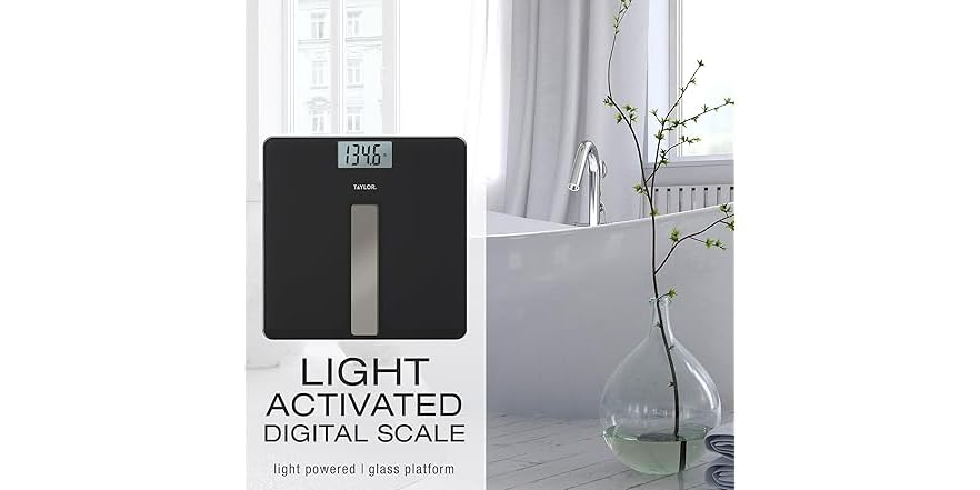Taylor Light Powered Digital Bath Scale