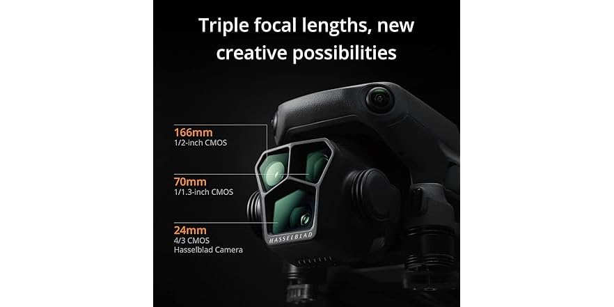 (NEW) DJI Mavic 3 Pro Fly More Combo with DJI RC Pro Remote (DJI RC Pro ...