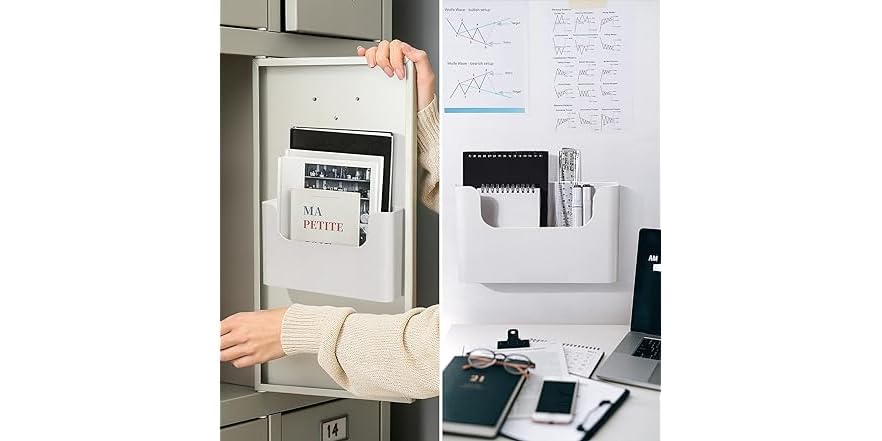 2 Pack Wall Mounted File Organizer