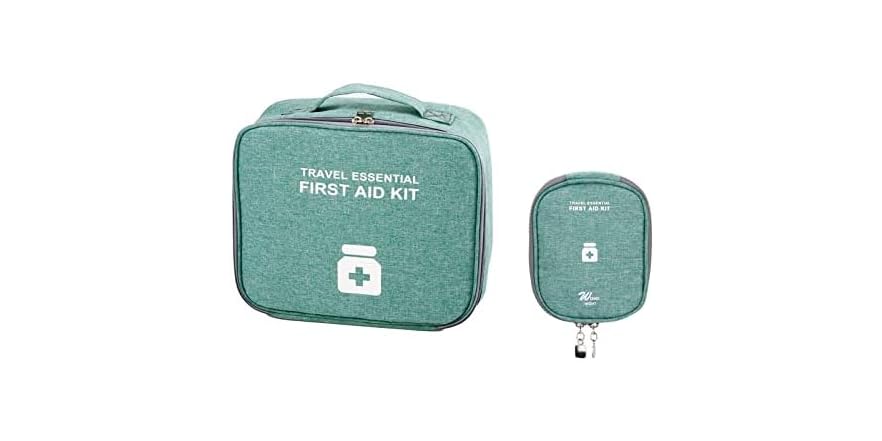(2 Pack) Empty First Aid Bags
