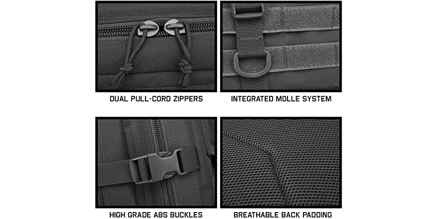 EcoGear FX XGear Tactical Military Backpack