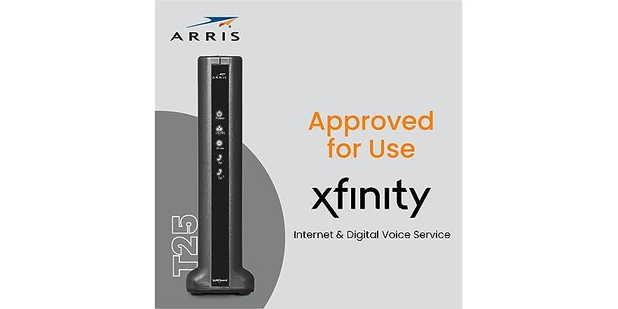 ARRIS SURFboard T25-RB DOCSIS 3.1 Cable Modem (Open Box)