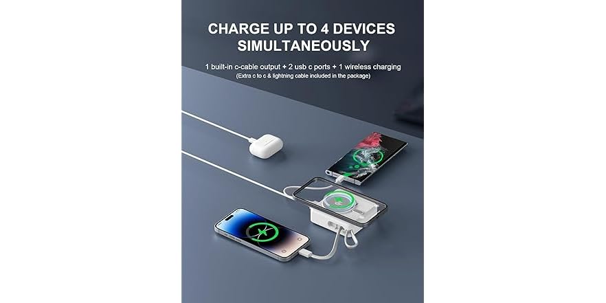 Qi2 Power Bank | 10000mAh | 30W Fast Charging