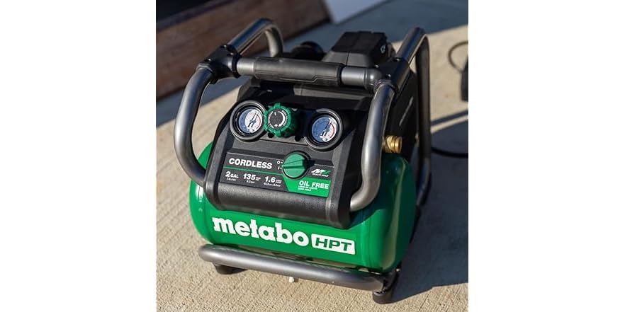 Metabo HPT EC36DAQ4 36V MultiVolt 2 Gal Air Compressor