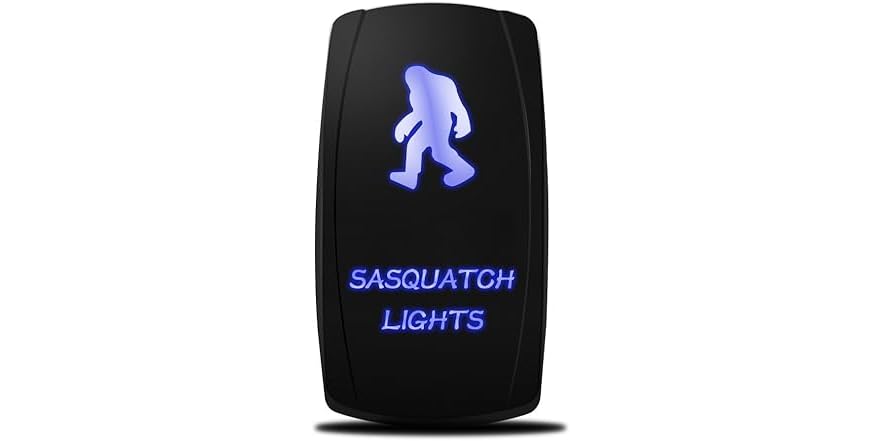 MICTUNING MicTuning ACSSB Laser On-Off Rocker Switch wit