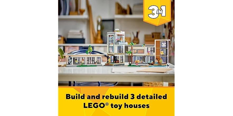 LEGO Creator 3 in 1 Modern Toy House