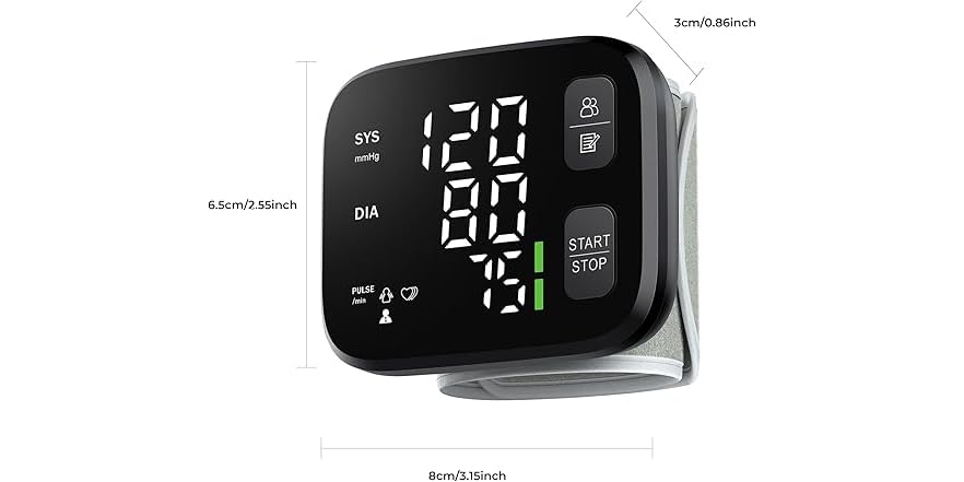PEAKME LED Blood Pressure Monitor