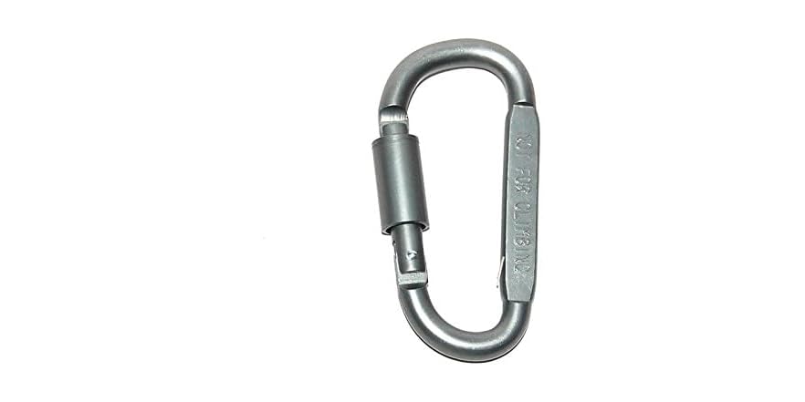 I-Sport 3 Inch 4pk D-Shaped Carabiner