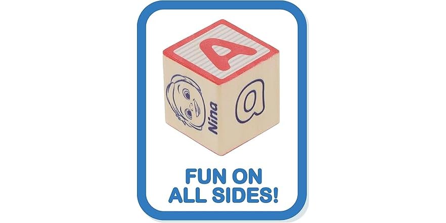 CoComelon 51pc Wooden Block set