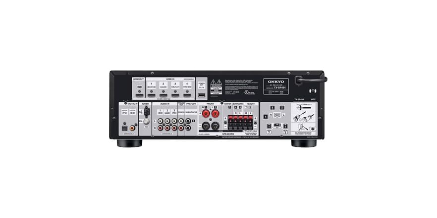 Onkyo TX-SR494 7.2 Ch 4K AV Receiver