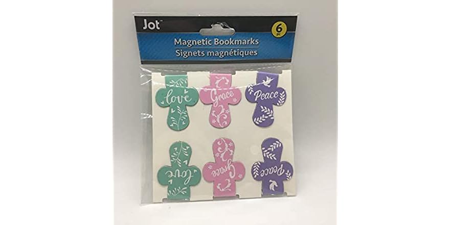 Jot 6 PC Magnetic Bookmarks