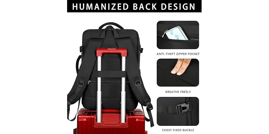 Sowaovut Travel Laptop Backpack
