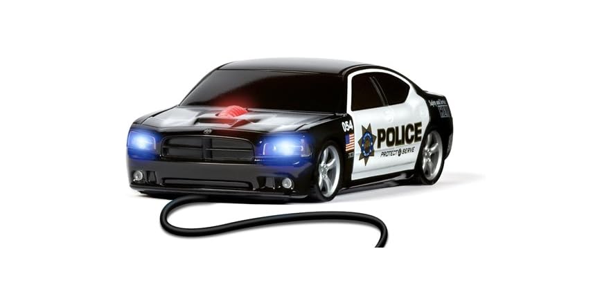 Road Mice Dodge Charger Police Mouse