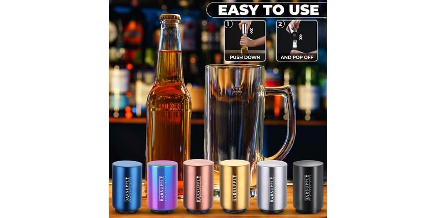 2-Pack Magnetic Beer Bottle Opener
