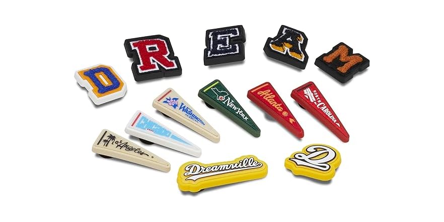 Crocs x J. Cole 13-Pack Shoe Charms