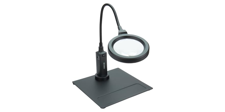 LED Lighted Magnifier 4x Spot Lens
