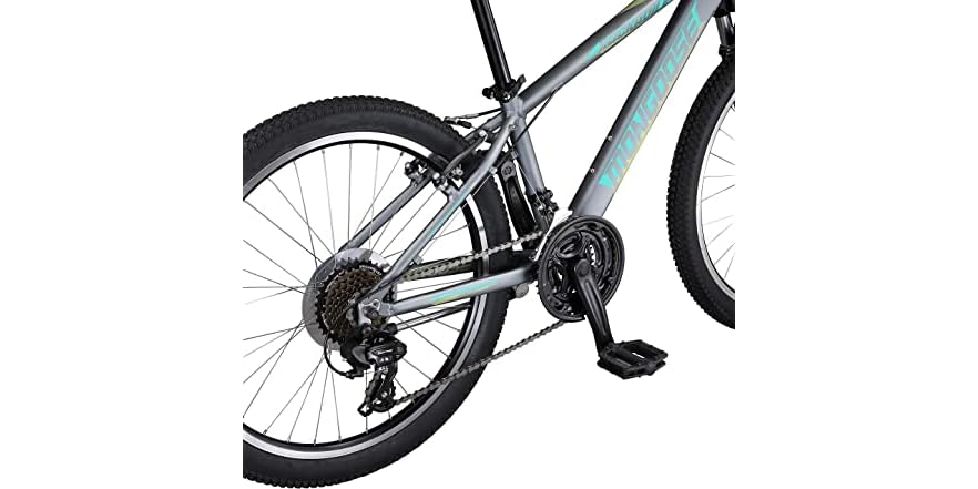 Mongoose Rockadile Kids Bike, 24-Inch Wheels