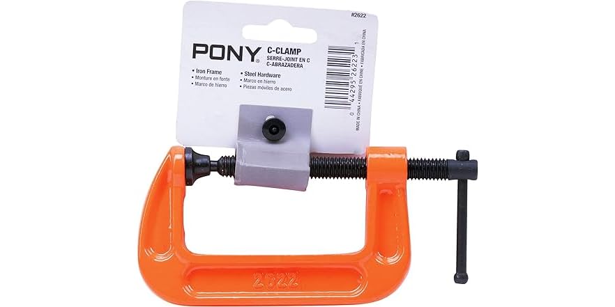 Pony 2622 2-1/2-Inch C-Clamp