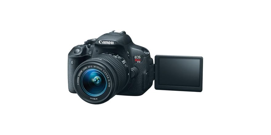 Canon EOS Rebel T5i DSLR Camera with 18-55mm Lens