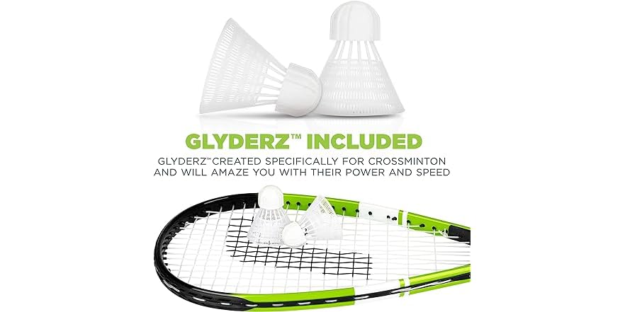 Franklin Sports Crossminton Rackets 2 Player