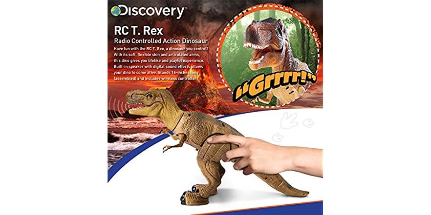 Discovery Kids Remote Control T Rex