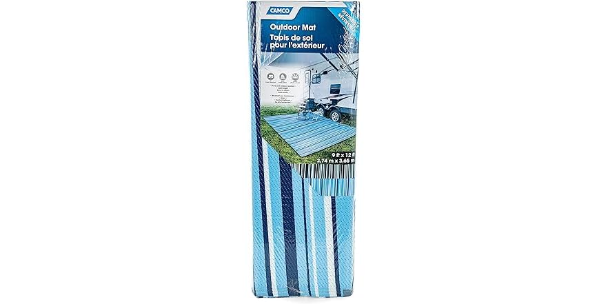 Camco Outdoor Rug, 9' x 12'