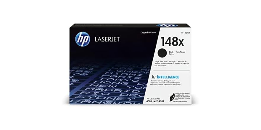HP Original 148X Black Laserjet Toner Cartridge