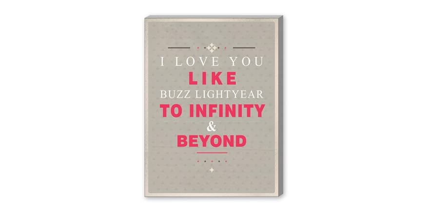 To infinity and beyond