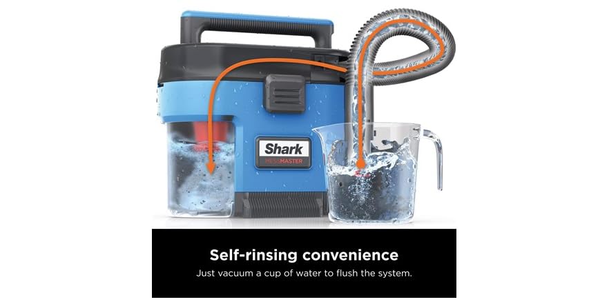 Shark Mess Master Portable Wet Dry Vacuum (Open Box)