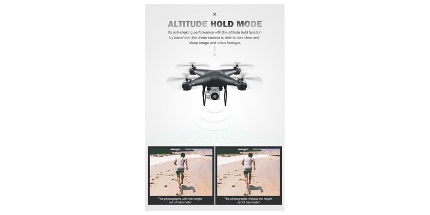 (NEW) JJRC H68 Bellwether 720p RC Drone Quadcopter