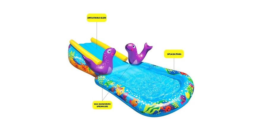 Banzai Inflatable "My First Water Slide"