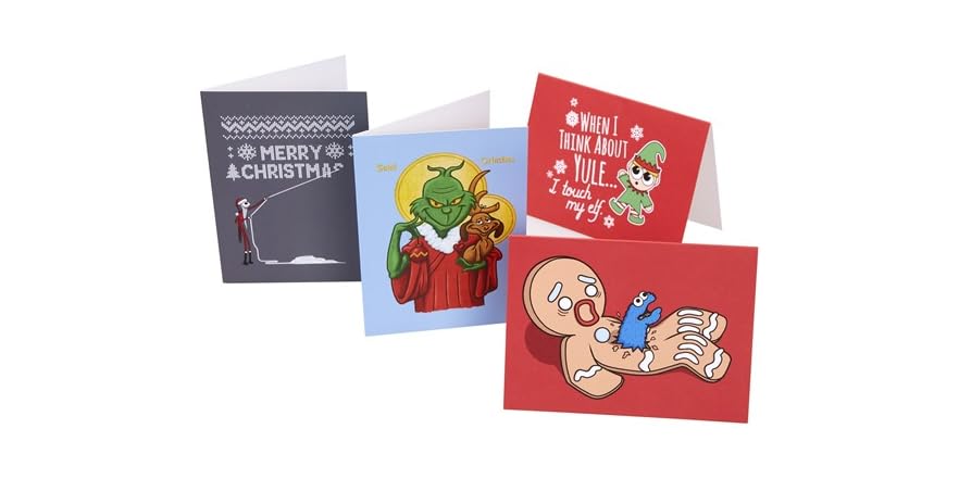 Dark Humor Christmas Cards