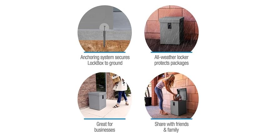 CleverMade Parcel LockBox S100 Series