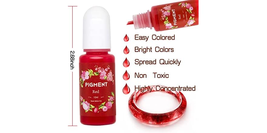 Pigment 24 Colors Epoxy Resin Dye