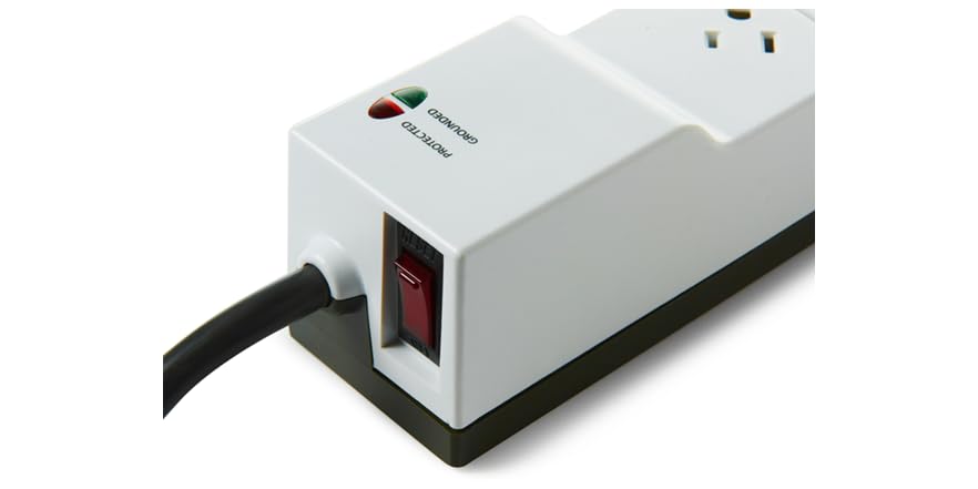 Socket Sense Surge Protector, 2160J, 6ft