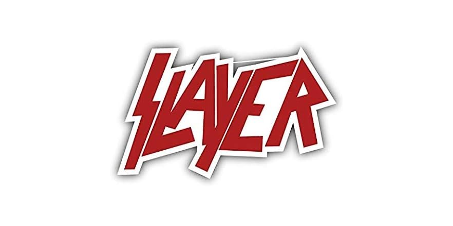 Slayer Slogan Logo - Sticker Graphic
