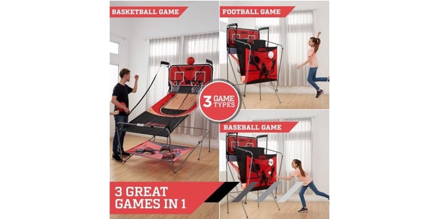 ESPN 3-IN-1 Arcade Game